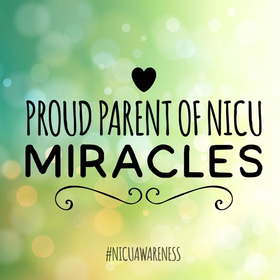 Neonatal Intensive Care Awareness Month – Life of a Preemie Mum